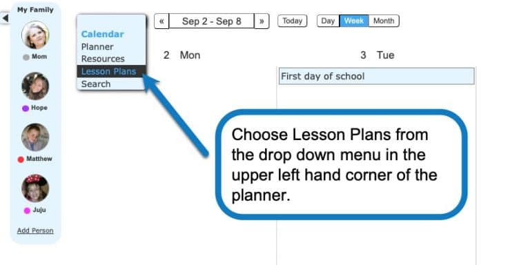 Add an Integrated Lesson Plan - Homeschool Planet