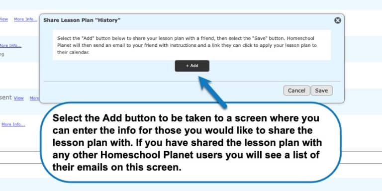 Sharing Lesson Plans - Homeschool Planet