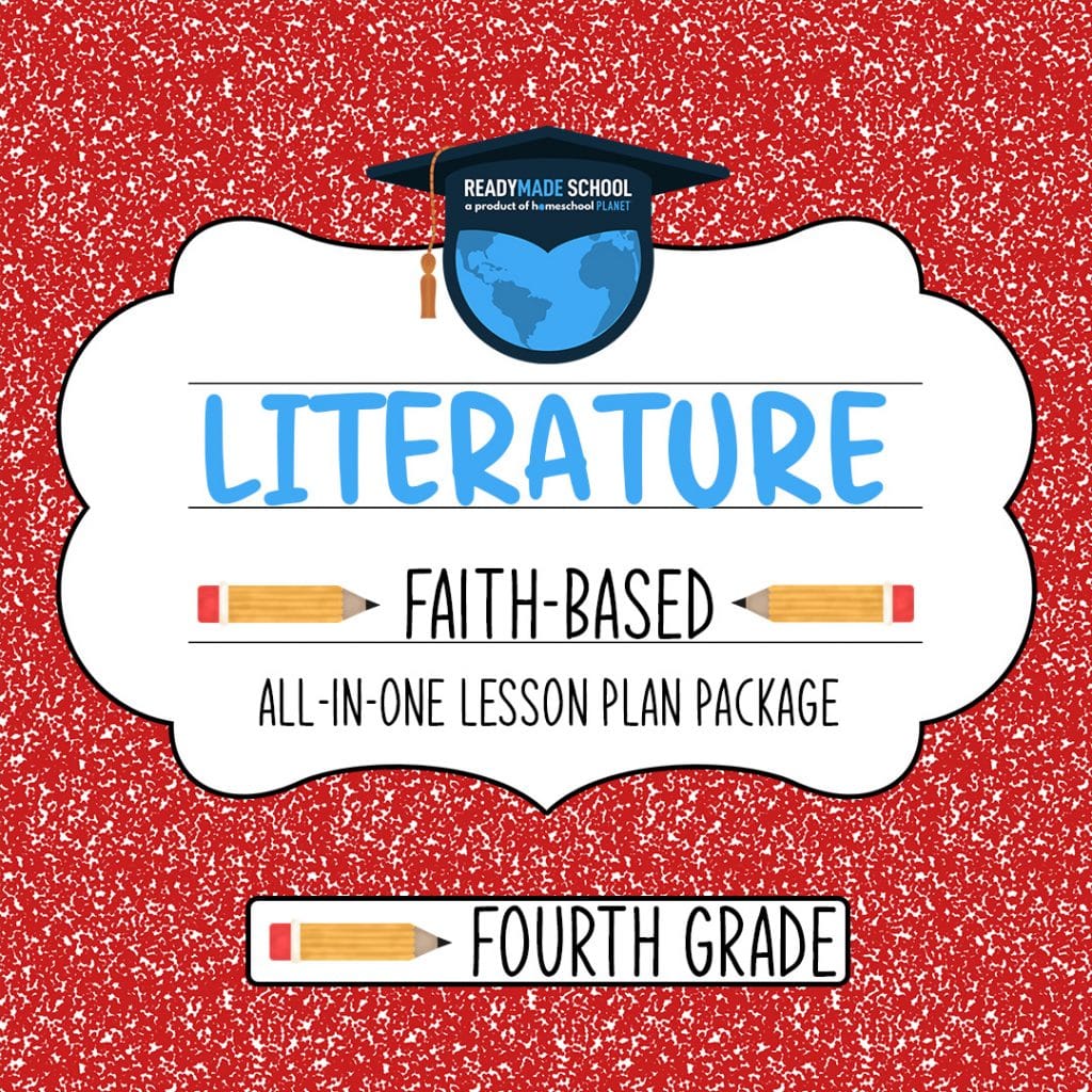 4th Grade Literature Faith-Based All-In-One Homeschool Package