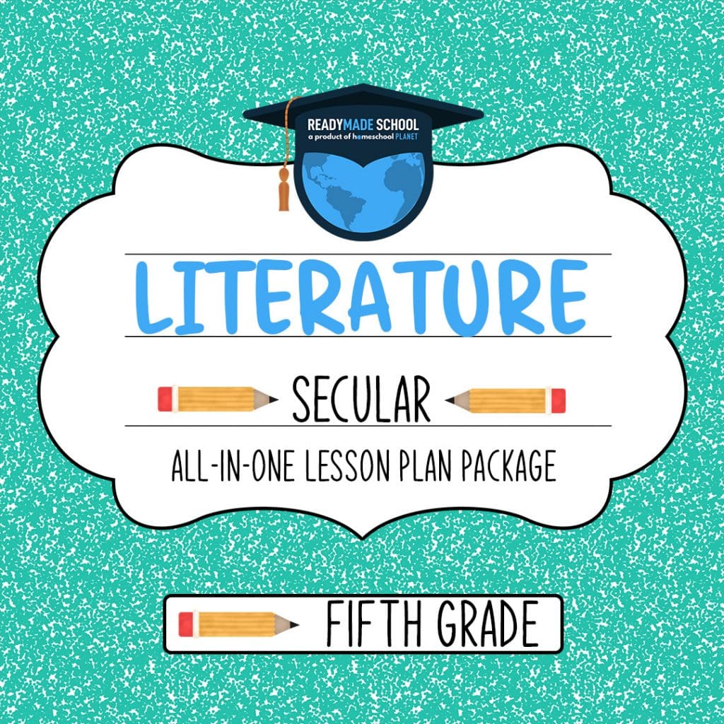 5th Grade Literature Focus Secular All-In-One Homeschool Package